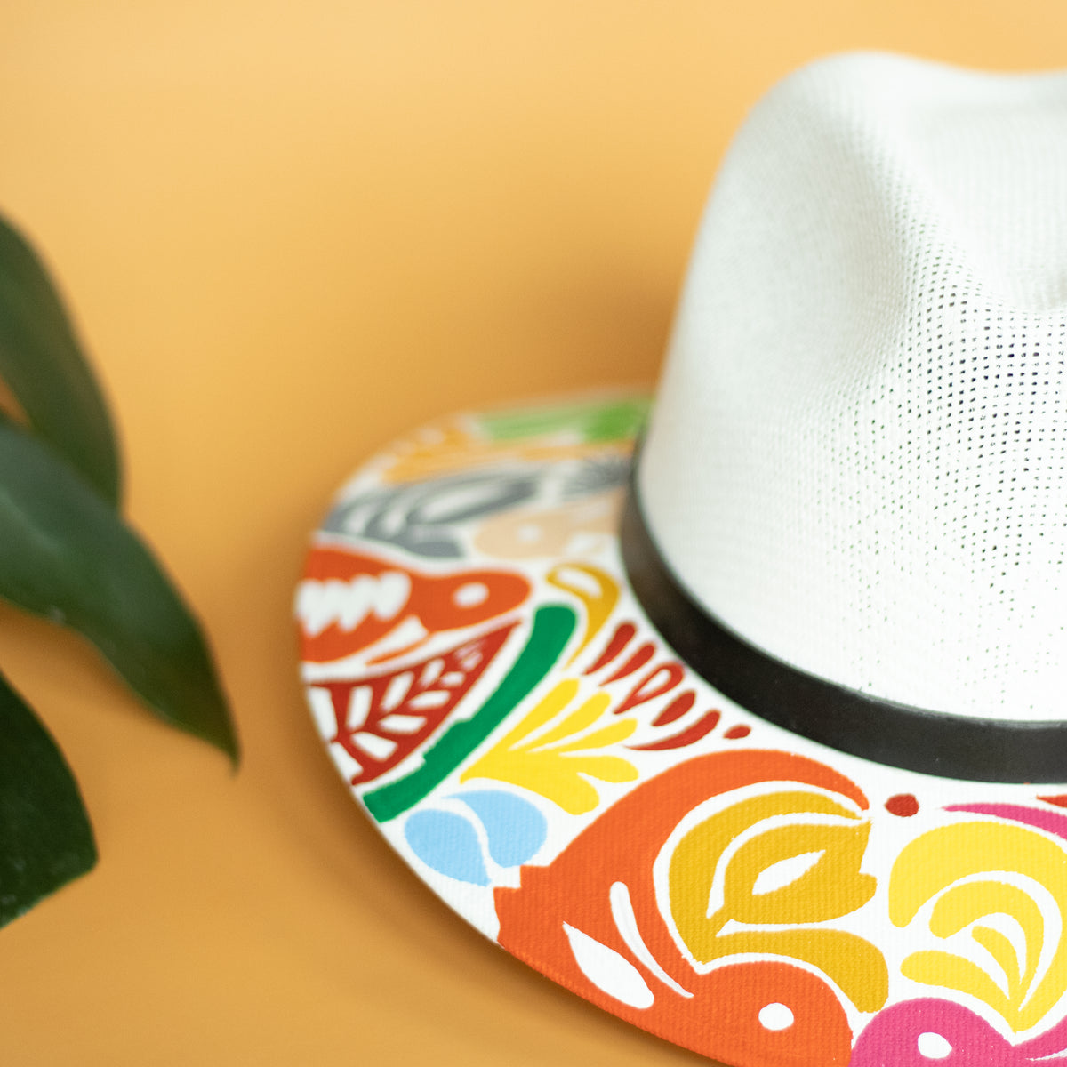 Jalapa Multicolor Hat - Hand Painted in Mexico – Origin Mexico