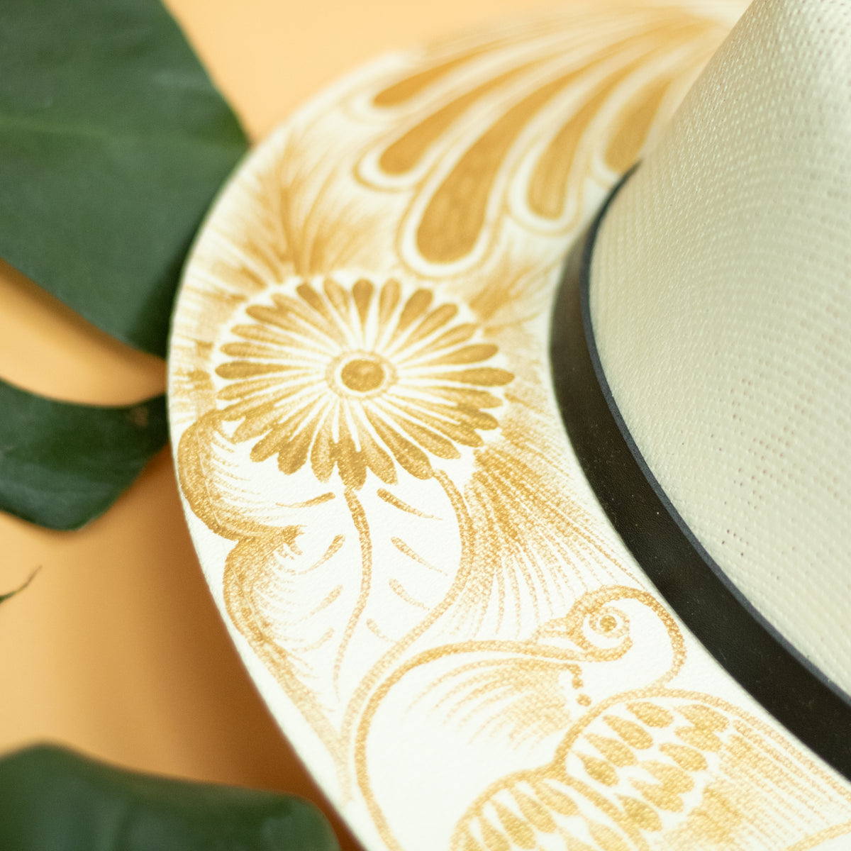 Andrea Artisanal Hat - Hand Painted in Mexico – Origin Mexico